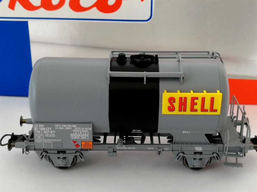 Roco 46672 - Wagon Citerne "Shell" - SBB-CFF - HO | Hobby-Centre-Sion